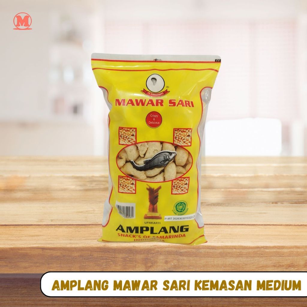 Jual Amplang Mawar Sari Kemasan Plastik Medium | Shopee Indonesia