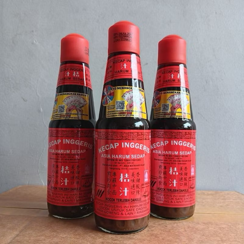 Jual KECAP INGGRIS ASIA HARUM SEDAP 320 ML | Shopee Indonesia