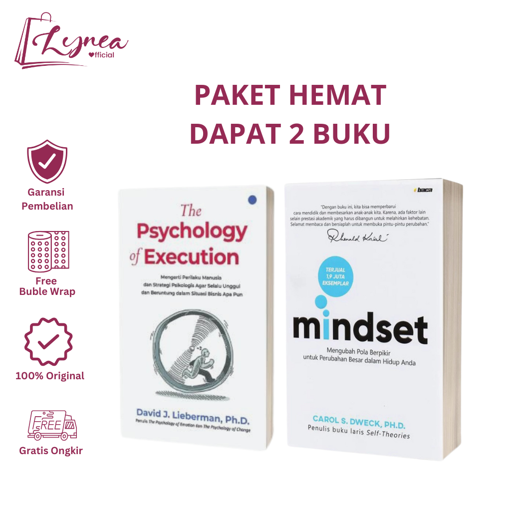 Jual [PAKET HEMAT] Buku The Psychology of Execution - Mindset SC (Edisi ...