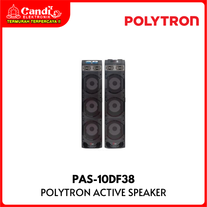 Jual POLYTRON Active Speaker Tripple Woofer Bluetooth PAS-10DF38 ...