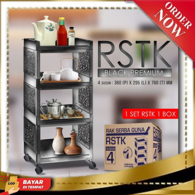 Jual Rak RSTK 4 Susun Serbaguna/Rak Yoyo Serbaguna 4 Susun+Roda ...