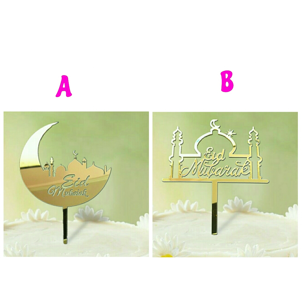 Jual cake topper hiasan kue bahan acrylic akrilik tema edisi selamat ...