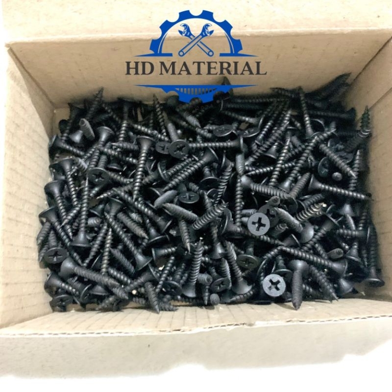 Jual Skrup Gypsum / Sekrup Plafon / Skrup Baja Hitam / Baut Skrup Kayu ...