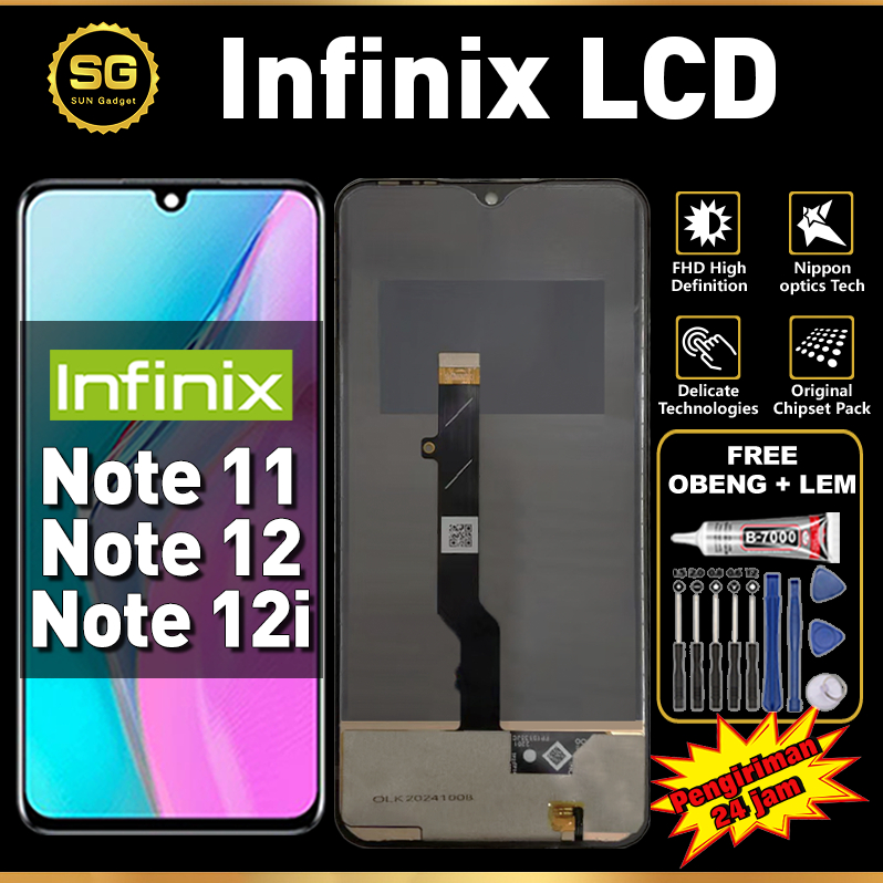 Jual Original LCD Infinix Note 11 Note 12 Infinix Note 12i 2022 Fullset ...