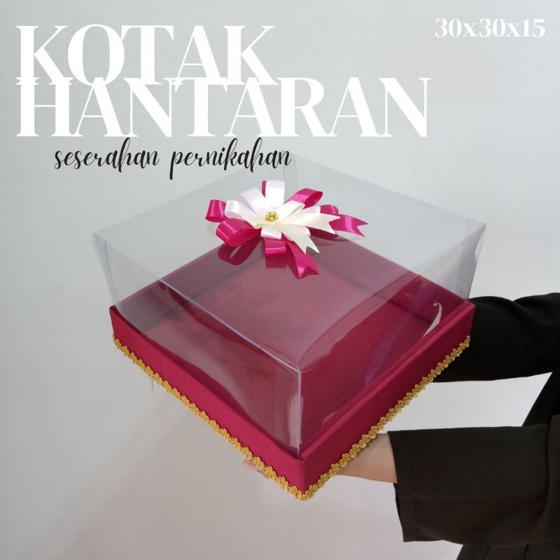 Jual KOTAK HANTARAN BOX HANTARAN SESERAHAN PERNIKAHAN / KOTAK KADO | Shopee Indonesia