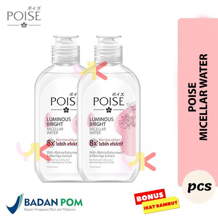 Jual POISE Luminous Bright Micellar Water 125 ml | Shopee Indonesia