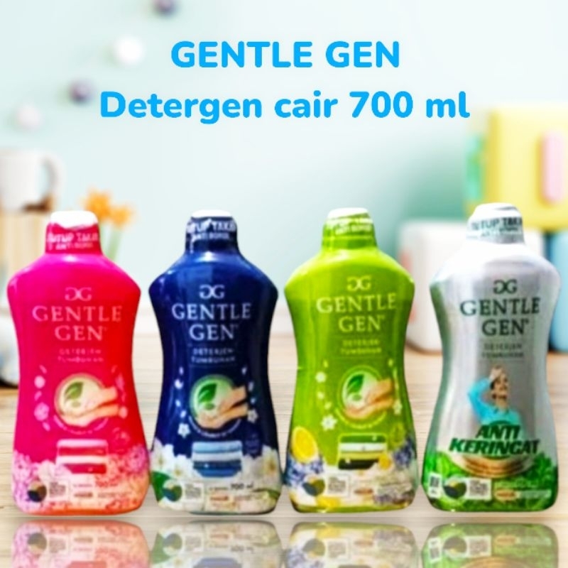 Jual Gentlegen Detergen Cair botol 700ml | Shopee Indonesia