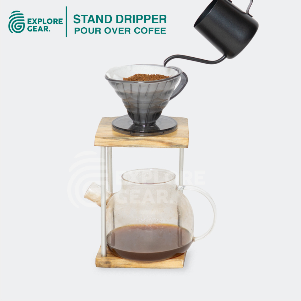 Jual Explore Gear Stand Kopi Pour Over Coffee Driper Stand V60 Holder ...
