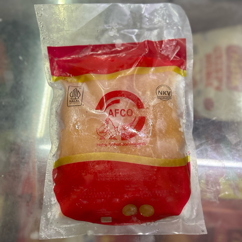 Jual Afco Boneless Dada Ayam Slice 1kg | Shopee Indonesia