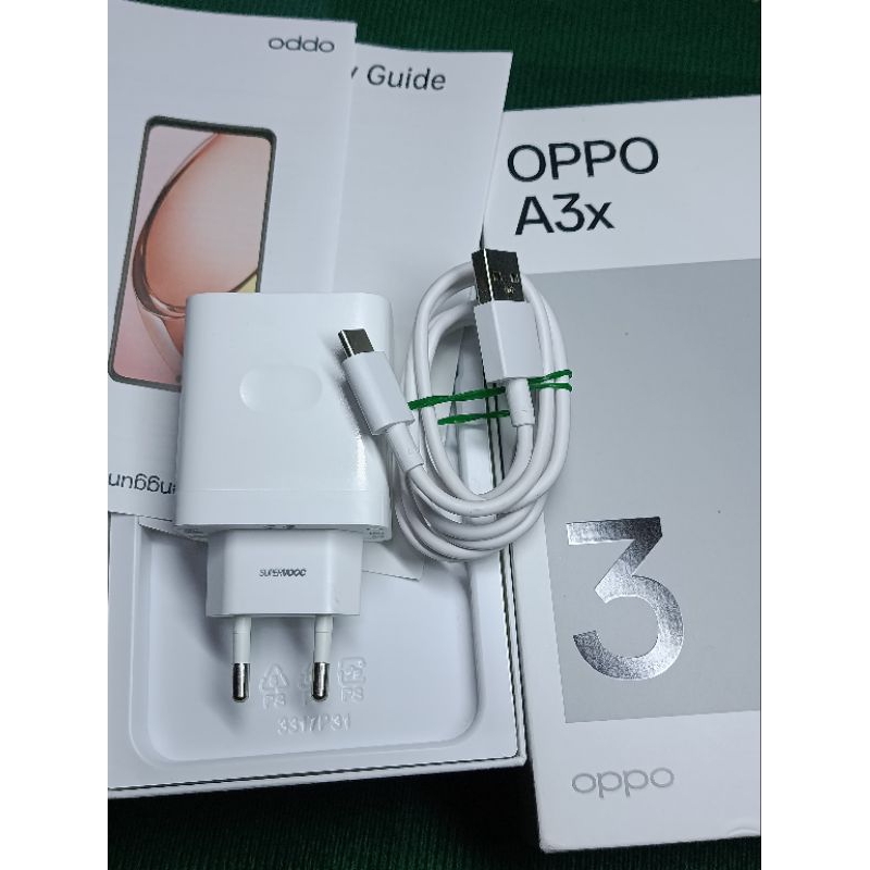 Jual CHARGER OPPO A3x KAPASITAS SUPERVOOC 45WATT MADE INDONESIA ASLI ...