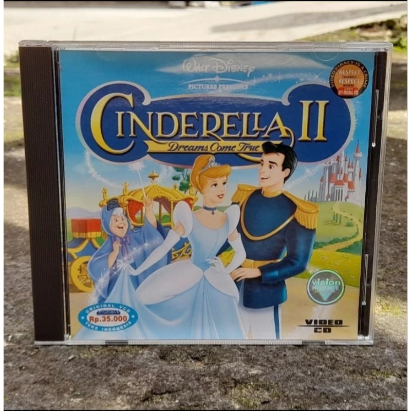 Jual Cinderella II: Dreams Come True Animation (2002) 1 Disc ORIGINAL ...