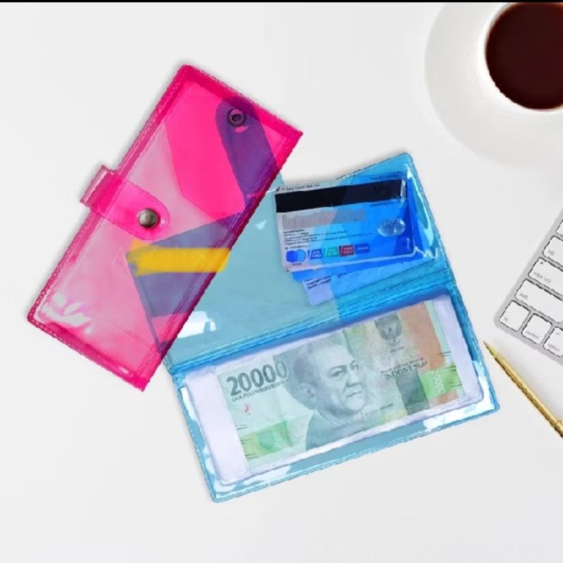 Jual Album Tabungan Transparan Panjang Dompet Disiplin Keuangan Model ...