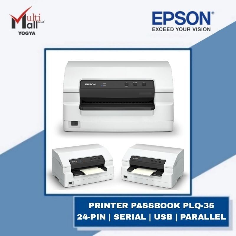Jual Epson Printer PLQ-35 Dot Matrix Passbook 24 PIN Printer Passbook ...