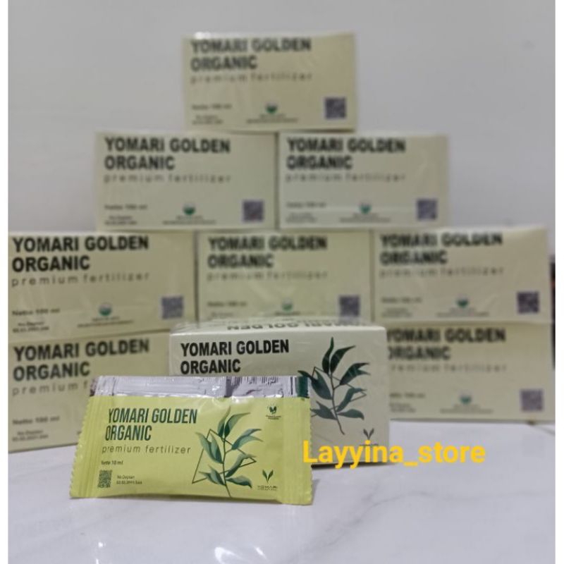 Jual YGO/YOMARI GOLDEN ORGANIC(paket 10 box BONUS sachet) | Shopee ...