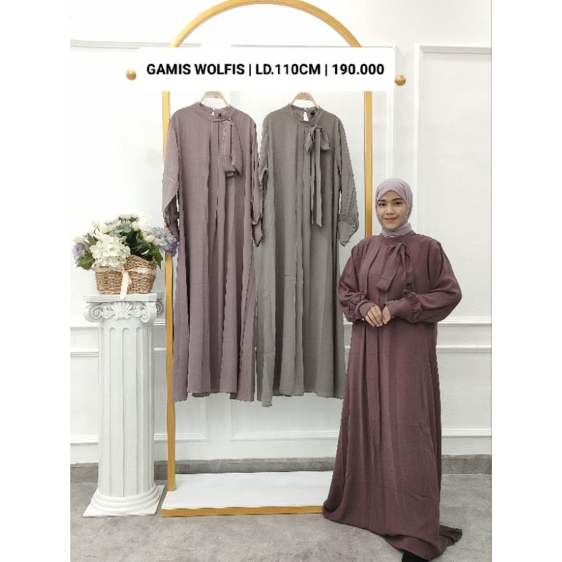 Jual Gamis Wolfis LD.110CM | Shopee Indonesia