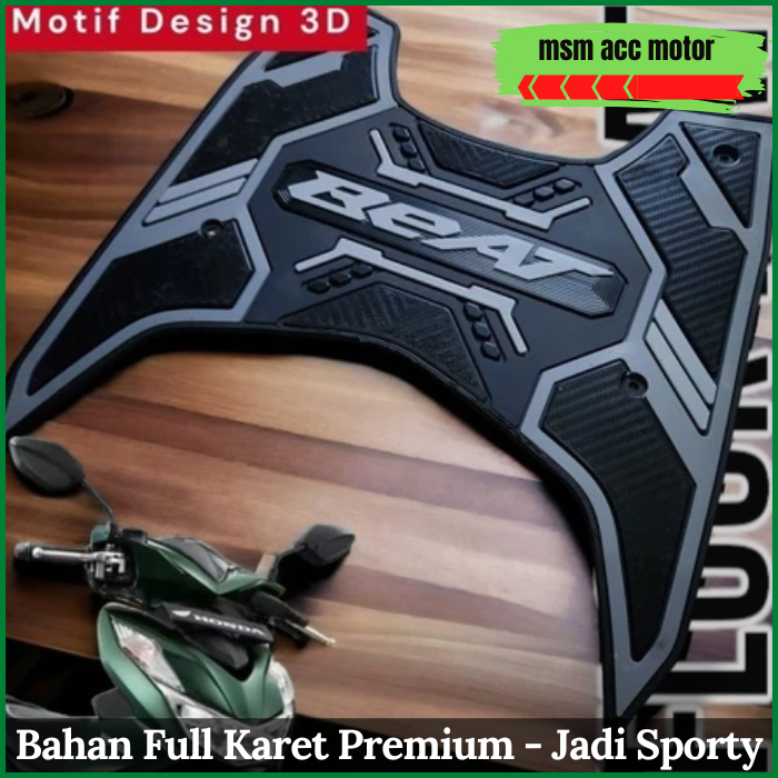 Jual Karpet Beat Deluxe CBS Street 2020 2021 2022 2023 2024 2025 V2 Full Karet Premium Pijakan ...