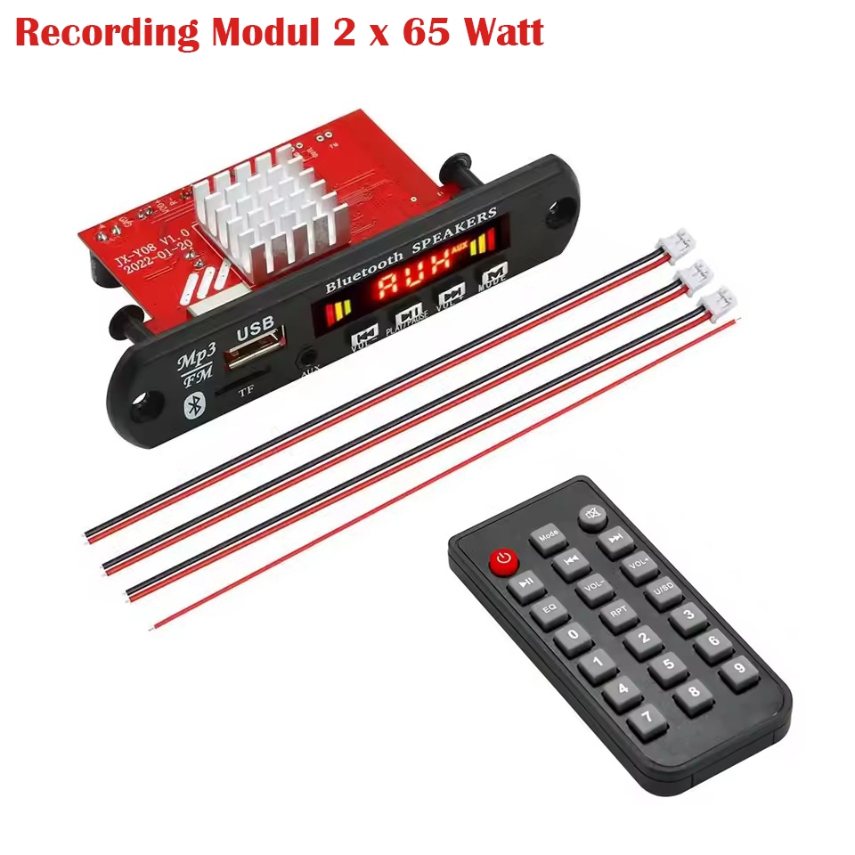 Jual Modul Mp3 Bluetooth Termasuk Amplifier 2 x 65 Watt Tinggal sambung ...