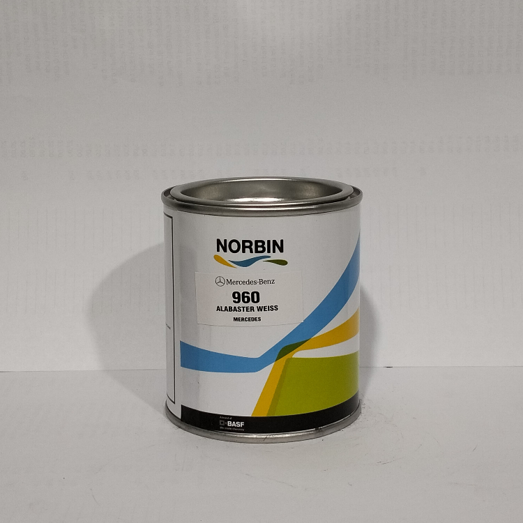 Jual MERCEDES 960 ALABASTER WEISS, NORBIN PU by GLASURIT BASF | Shopee ...