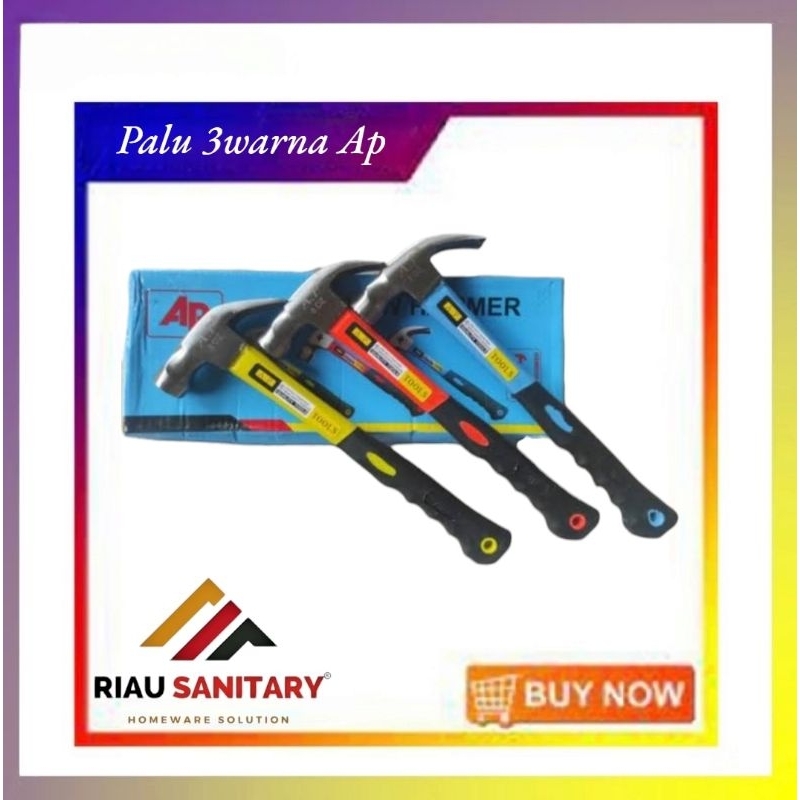 Jual palu kambing besi gg fiber merk AP 8oz,16oz martil penokok 0,25oz ...