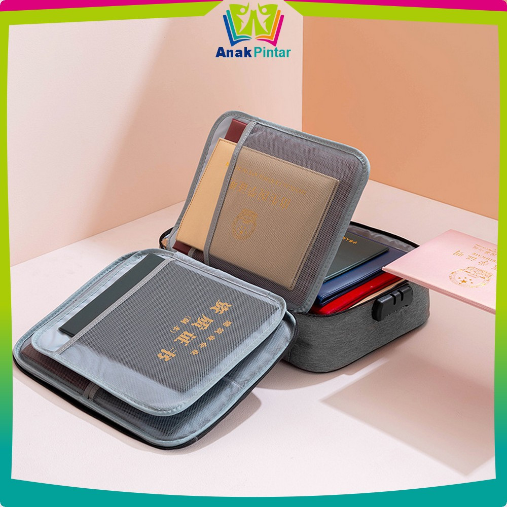 Jual Tempat Penyimpanan Sertifikat File Dokumen Penting / Tas Dokumen ...