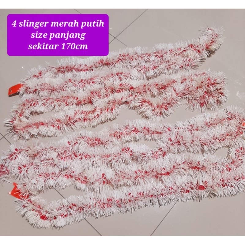 Jual pernak pernik agustusan slinger agustusan pita merah putih slinger ...