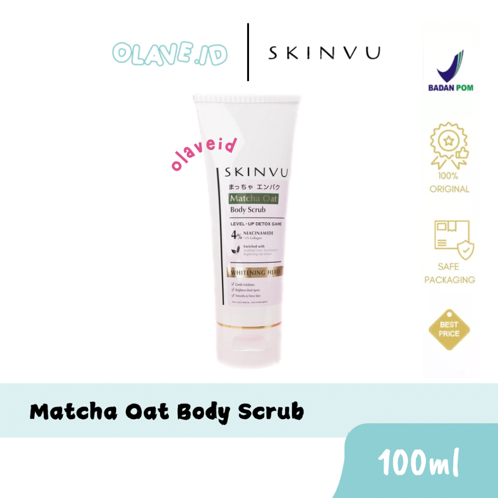 Jual SKINVU WHITENING Body Scrub & Body Mask - Lulur Pemutih ...
