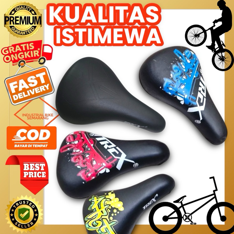 Jual ( TREX TRIBAL ) Saddle Sepeda Anak Sadel BMX Mini Sadle Jog Jok ...
