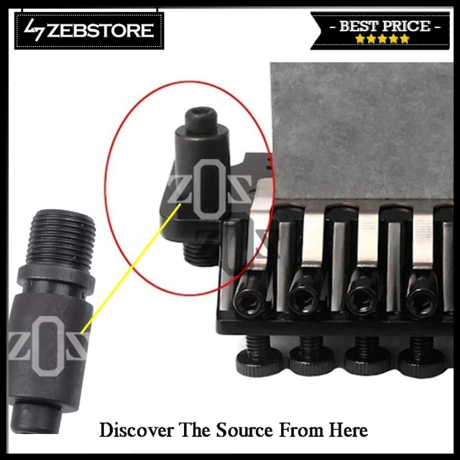 Jual Soket Socket Coupling Bridge Tremolo Whammy Gitar Guitar Elektrik ...