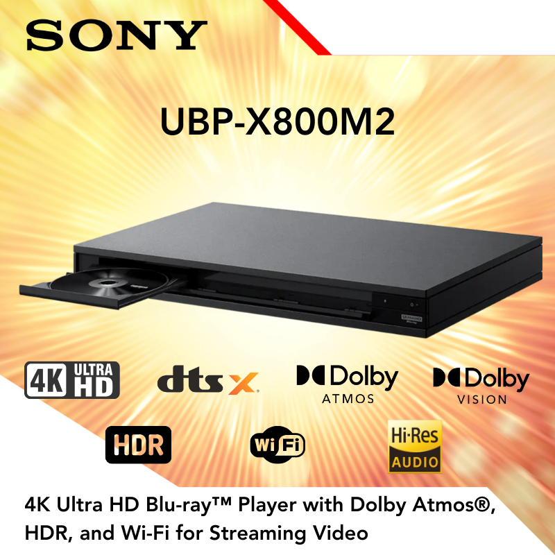 Jual SONY UBP-X800M2 4K Ultra HD Blu-ray™ Player | Shopee Indonesia