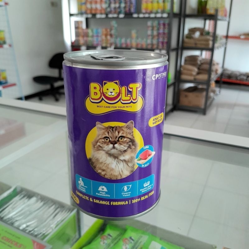 Jual Bolt Kaleng 400 gr Wet Food | Shopee Indonesia