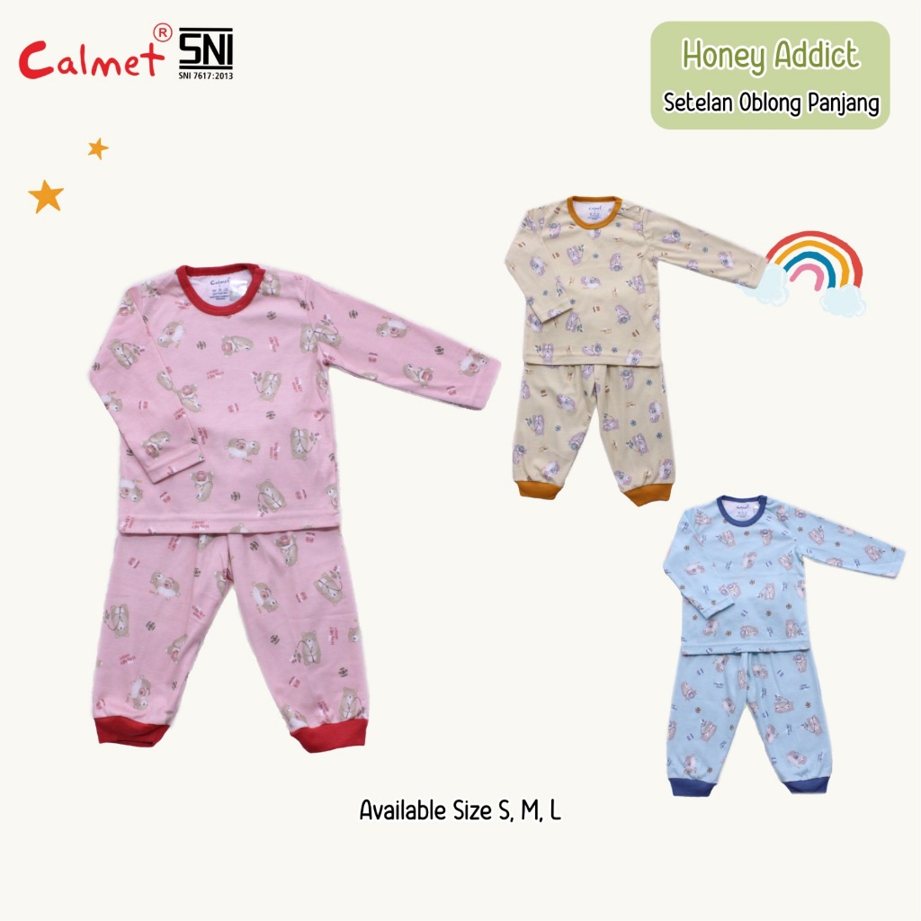 Jual Setelan Panjang Anak Cotton Mix (1 Pasang) (1-8 Tahun) | Shopee ...