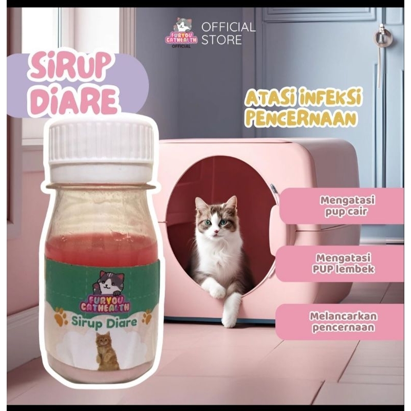 Jual Furyou Sirup Diare Anabul Pup Cair Lembek Mencret Gangguan ...