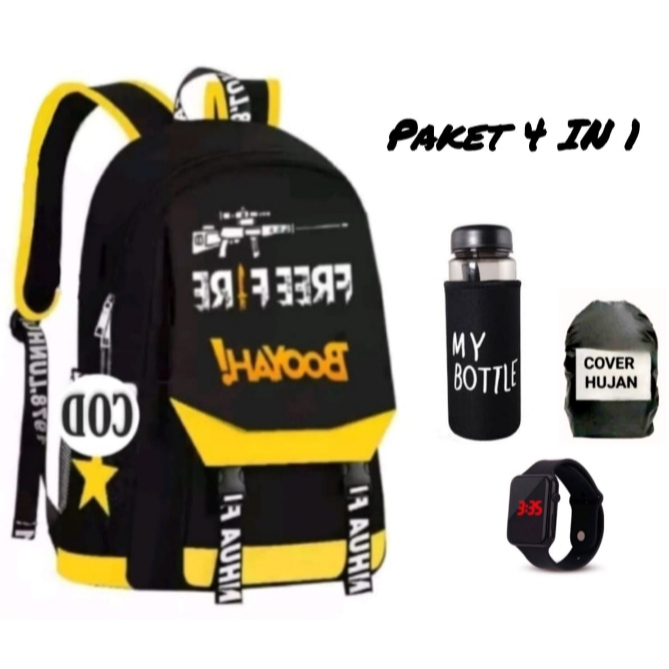 Jual [ Free Botol ] Tas Booyah - Tas ransel sekolah anak laki laki ...