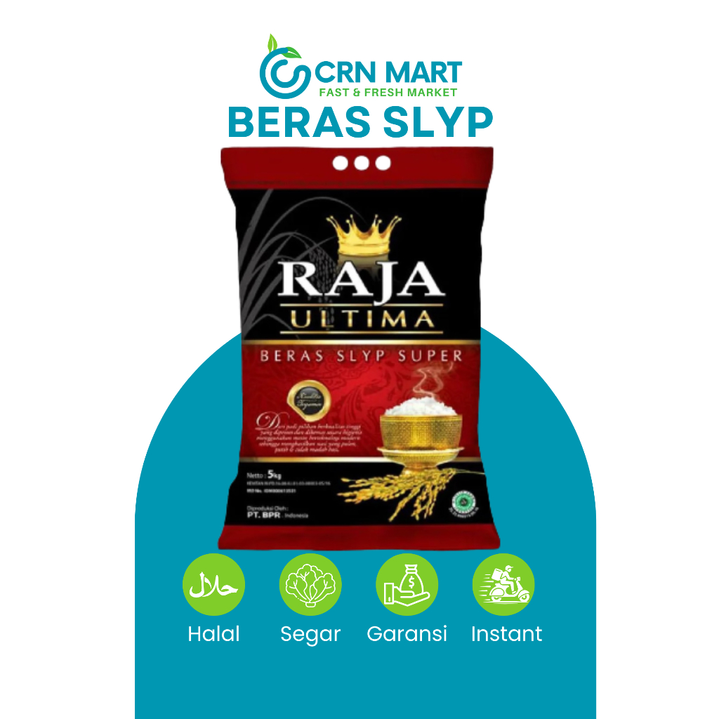 Jual CRN MART - Raja Ultima Beras Slyp Super Kemasan 5 kg | Shopee ...