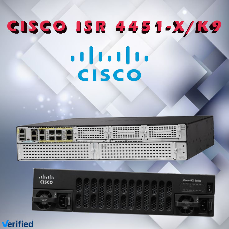 Jual Router Cisco ISR 4451 ISR4451-X/K9 4400 Series Dual PSU Quality ...