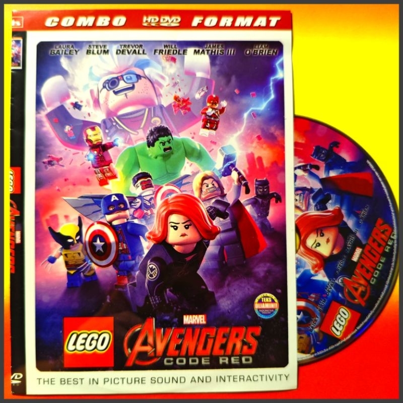 Jual Kaset Film Kartun Animasi LEGO AVENGERS CODE RED Teks Indonesia ...