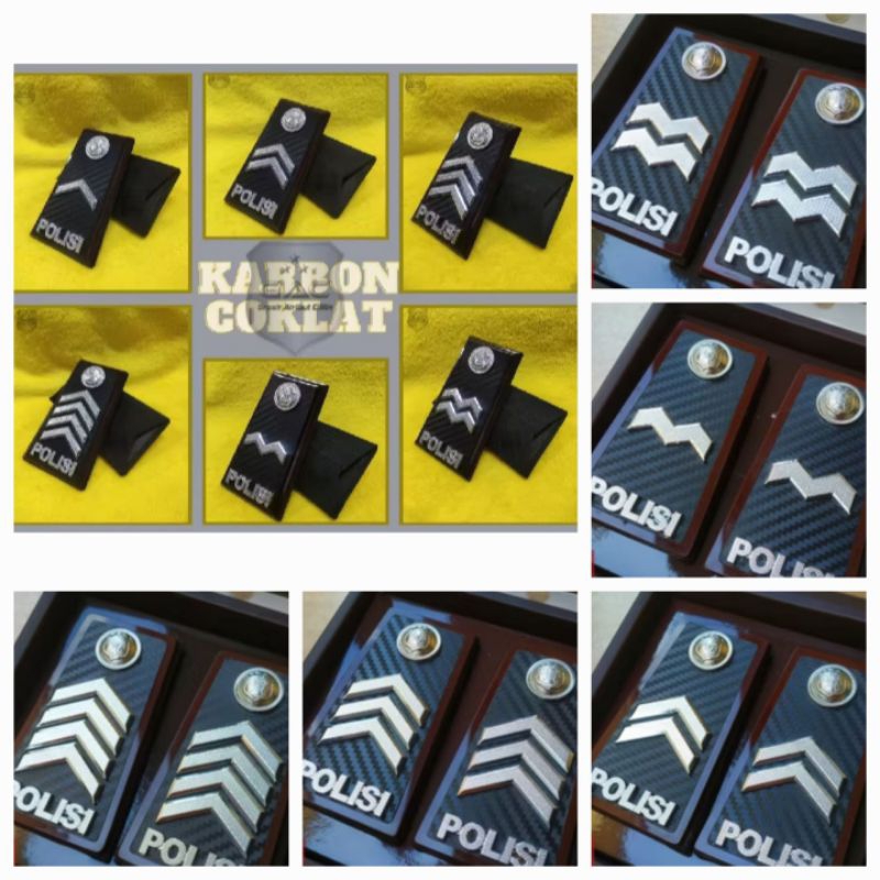 Jual Pangkat PDH Bintara Polri Bripda Briptu Brigadir Bripka Aipda ...