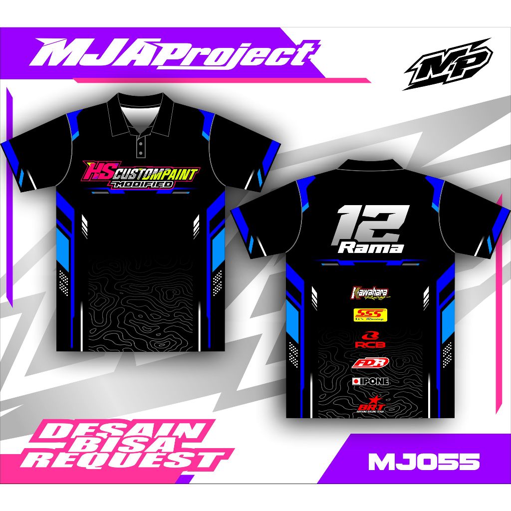 Jual JERSEY RACING kaos baju jersey racing custom full printing jersey ...