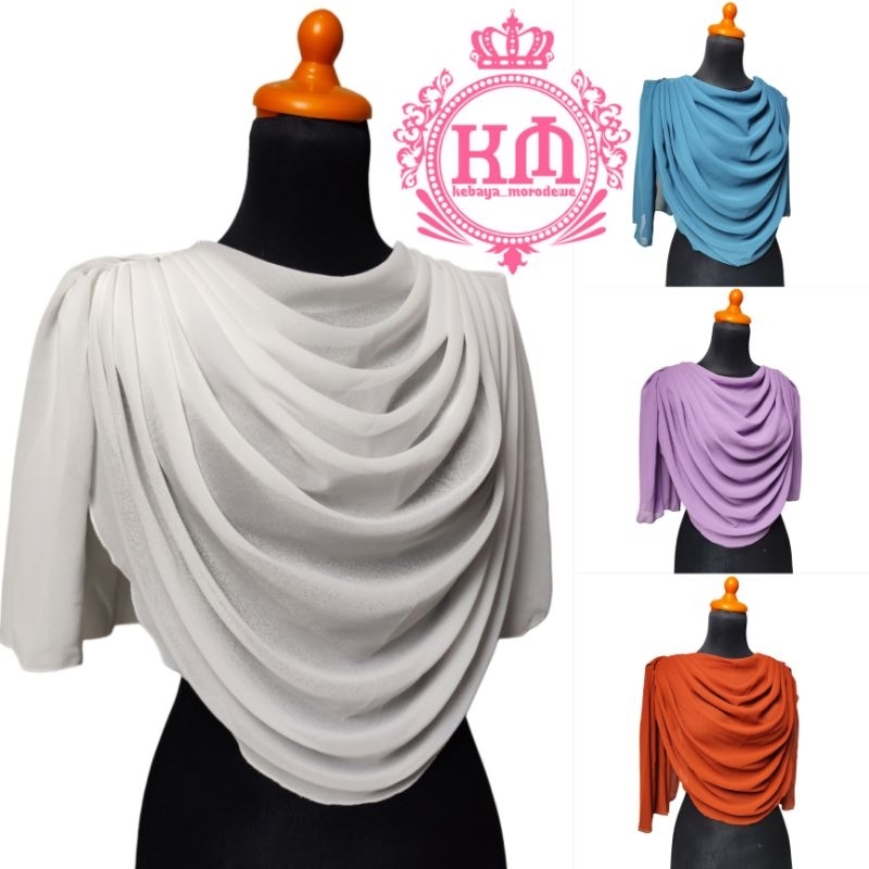 Jual Drapery hijab // layer hijab instan // drapery hijab // drapery ...