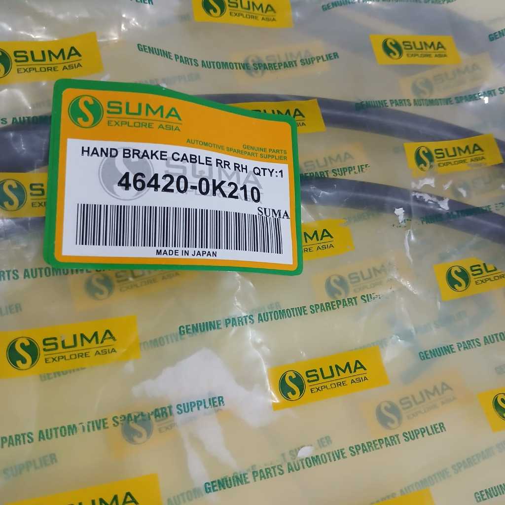 Jual KABEL REM TANGAN HAND BRAKE CABLE HILUX REVO DOUBLE CABIN ...