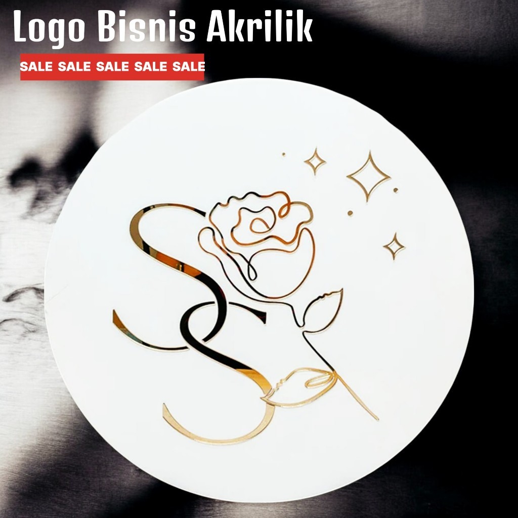 Jual PAPAN LOGO BISNIS AKRILIK LOGO PERUSAHAAN (FREE CUSTOM NAMA ANDA ...