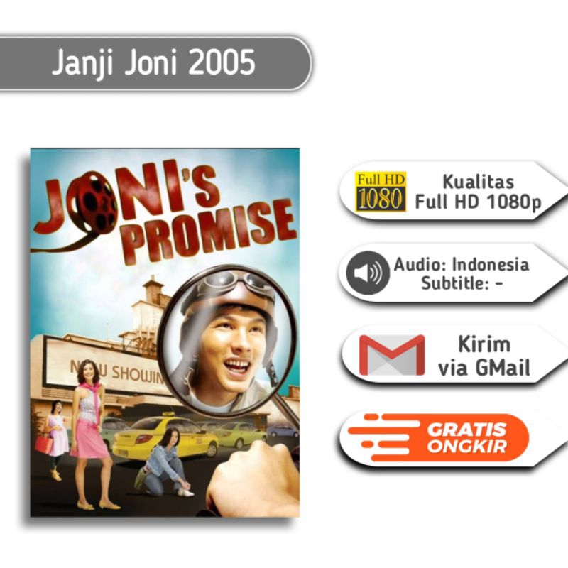 Jual Film Janji Joni 2OO5 GDrifeLink | Shopee Indonesia