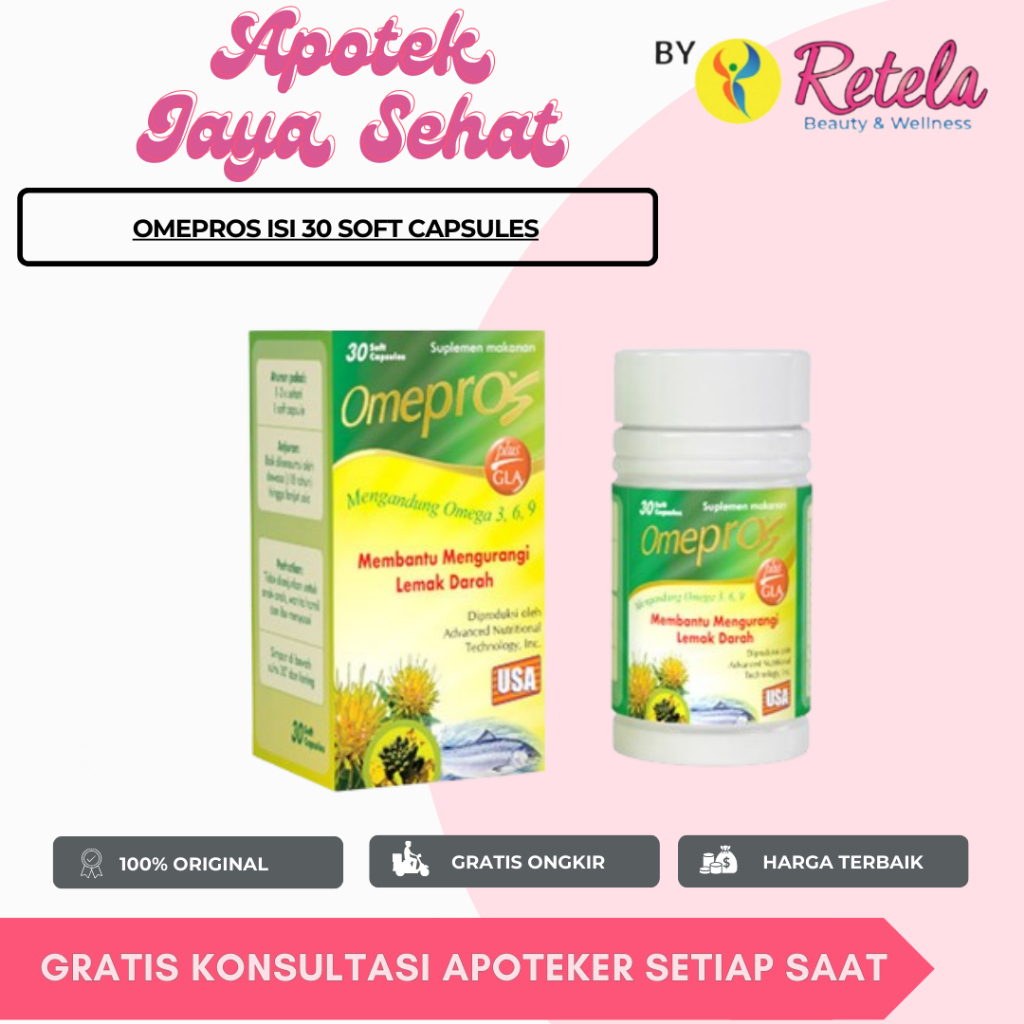 Jual OMEPROS ISI 30 SOFT CAPSULES | Shopee Indonesia