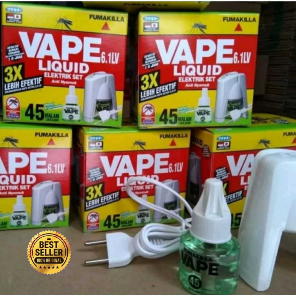 Jual Fumakilla Obat Nyamuk Liquid Elektrik SET Alat Plus Refill / obat ...