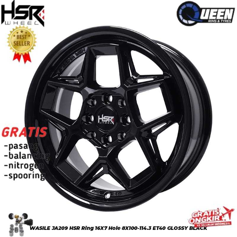Jual Velg Mobil Racing r16 HSR Wasile Buat Avanza Xenia Binguo Mobilio Vios City Jazz Freed Dll ...