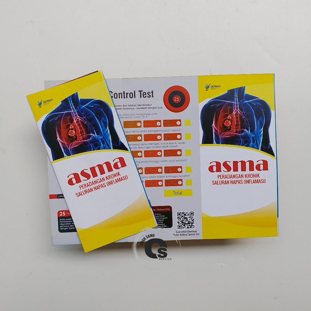 Jual Leaflet Asma - Gejala Dan Tanda Asma - Pencegahan Asma - ACT ...