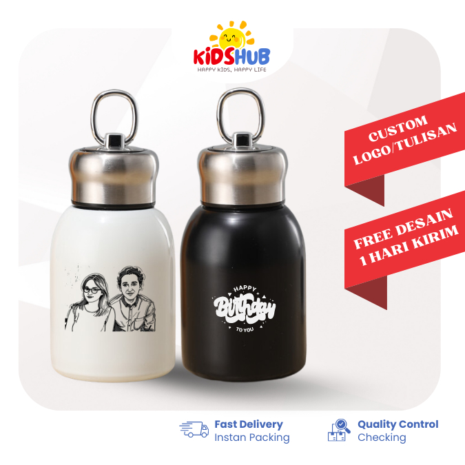 Jual Tumbler Stainless Steel 304 Termos Mini Vacuun Cup Hot&Cool 300ml ...