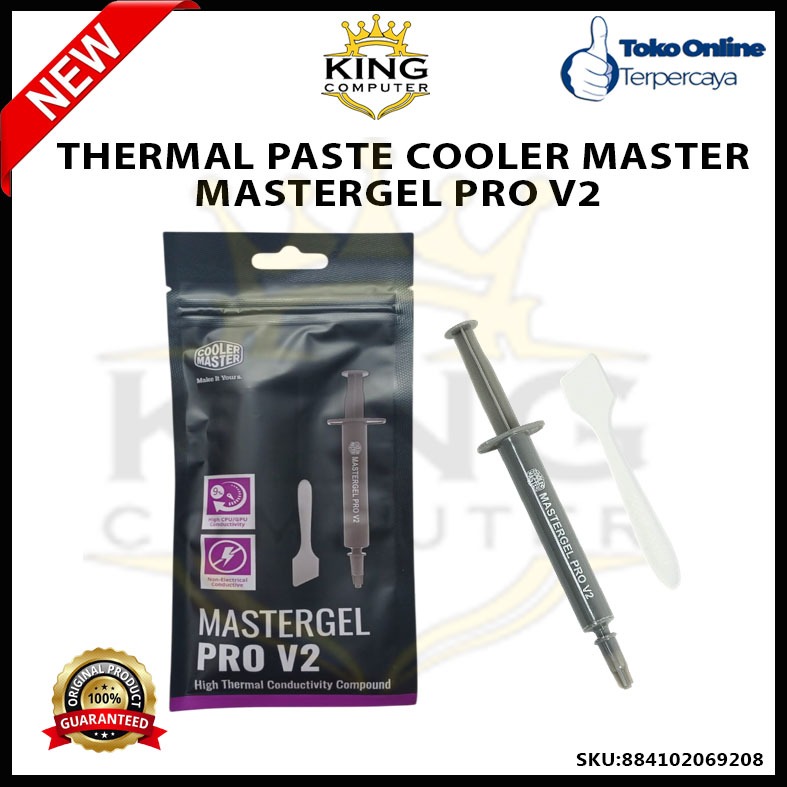 Jual THERMAL PASTE COOLER MASTER MASTERGEL PRO V2 | Shopee Indonesia