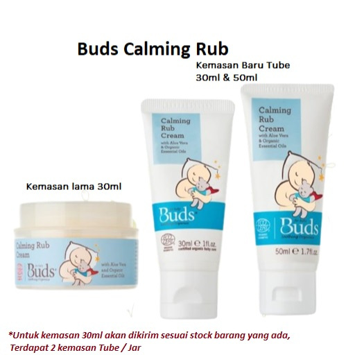 Jual Buds Organic Calming Rub Cream | Shopee Indonesia