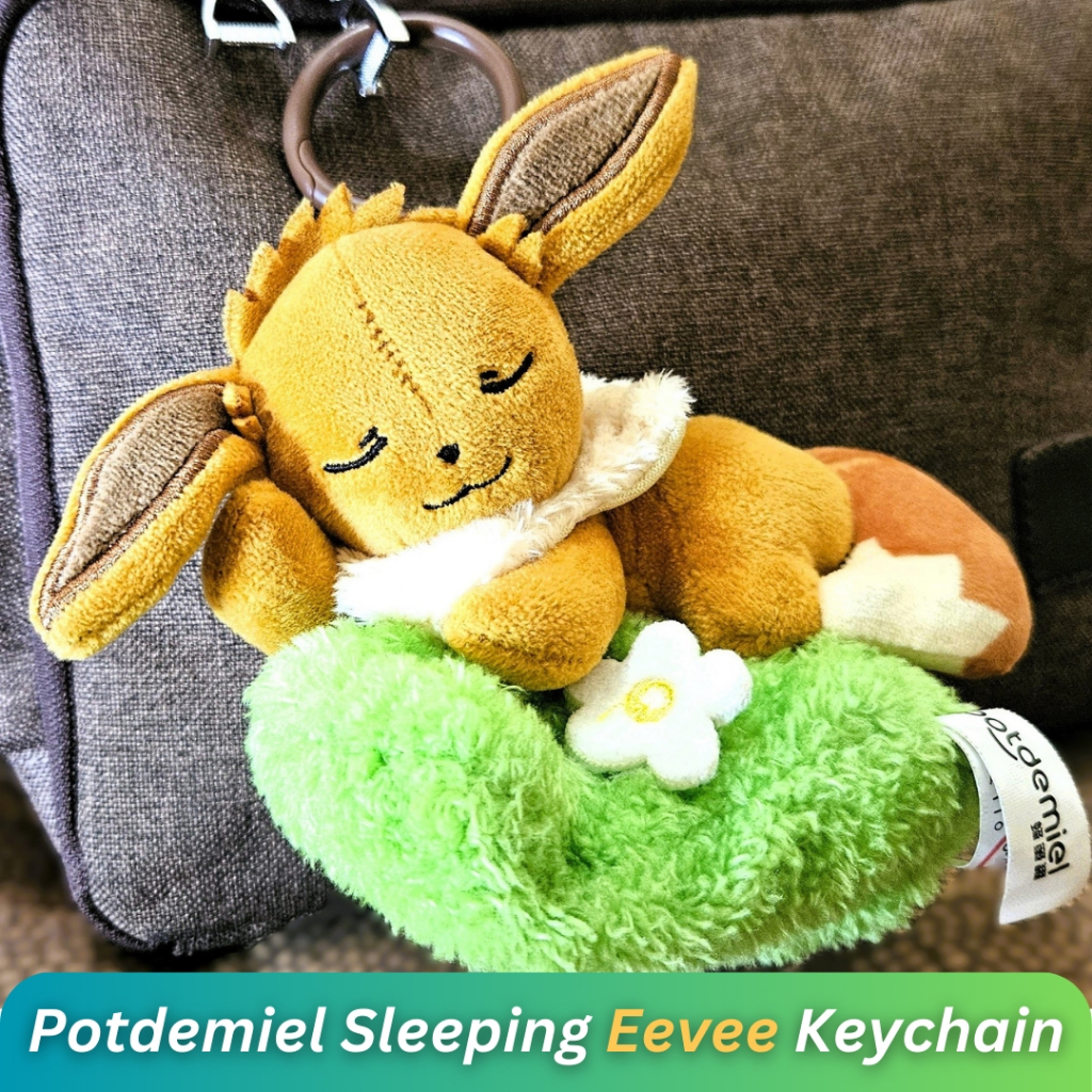 Jual Potdemiel Sleeping Eevee Keychain - Pokemon | Shopee Indonesia